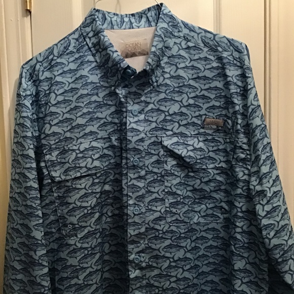 Ocean Coast | Shirts | Mens Ocean Coast Fishing Shirt | Poshmark